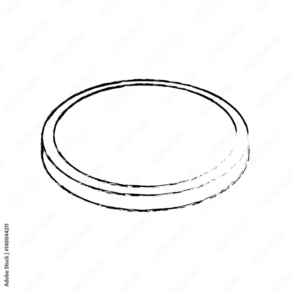 Blank coin isolated icon vector illustration graphic design Stock ...