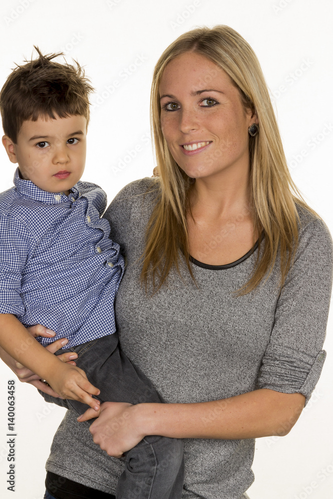 Mutter und Sohn Stock Photo | Adobe Stock