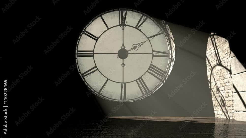 A 24 hour time-lapse from the interior of the attic room behind a ...