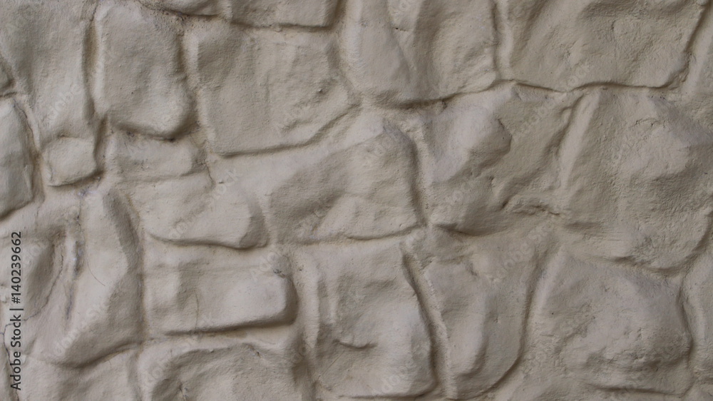 Wall made of gypsum Stock Photo | Adobe Stock