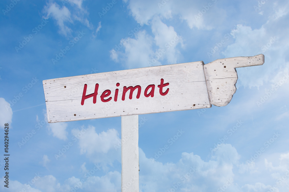 Schild 194 - Heimat Stock Illustration | Adobe Stock