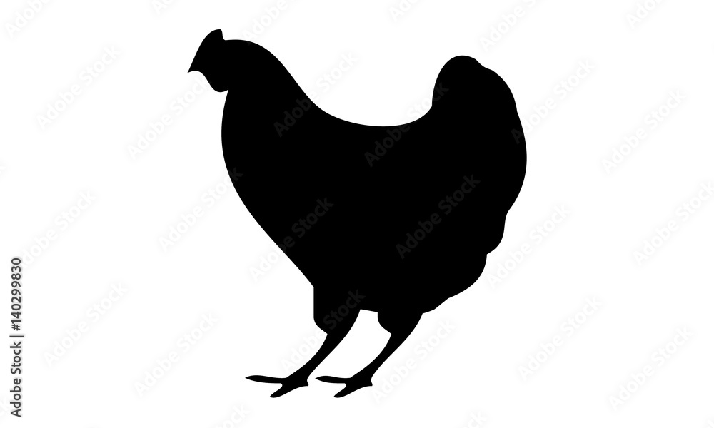 Photo & Art Print Pictogram - Chicken - Object, Icon, Symbol, Max Broszat