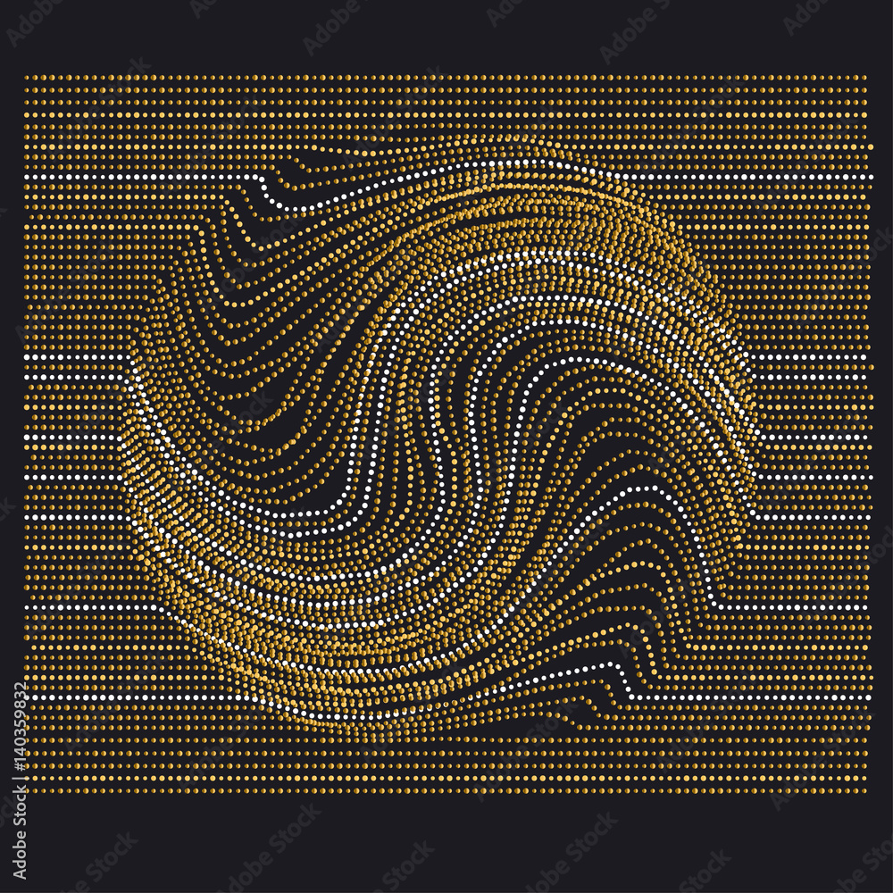 line and dot concept minimalistic geometry surface design. abstract ...