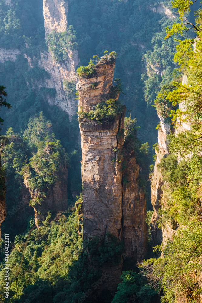Zhangjiajie National Park, China. Avatar mountains Stock-Foto | Adobe Stock