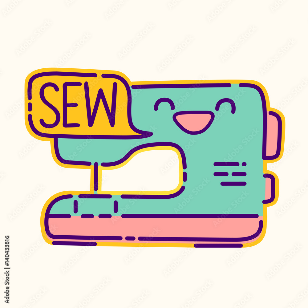 Sewing Machine Sew Cute