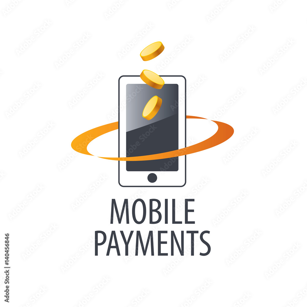 logo mobile payments Stock Vector | Adobe Stock