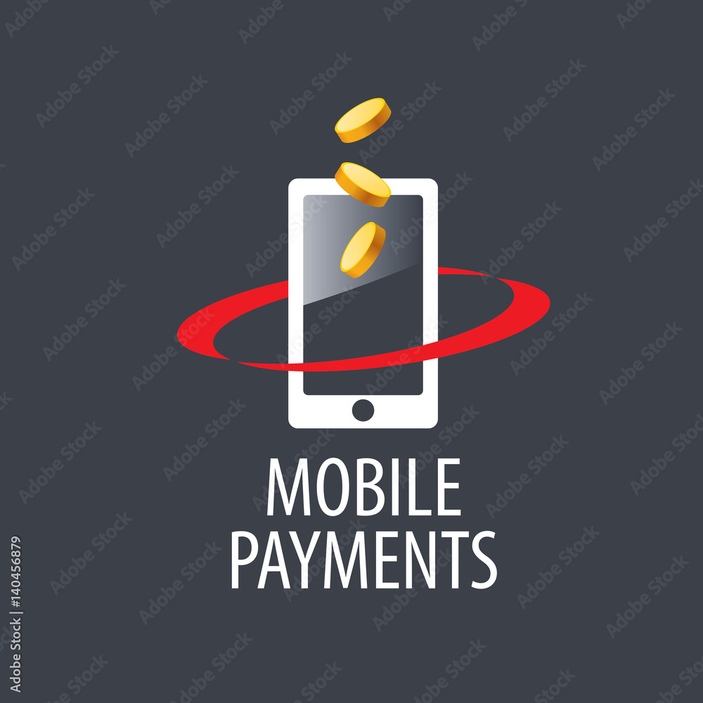 logo mobile payments Stock Vector | Adobe Stock