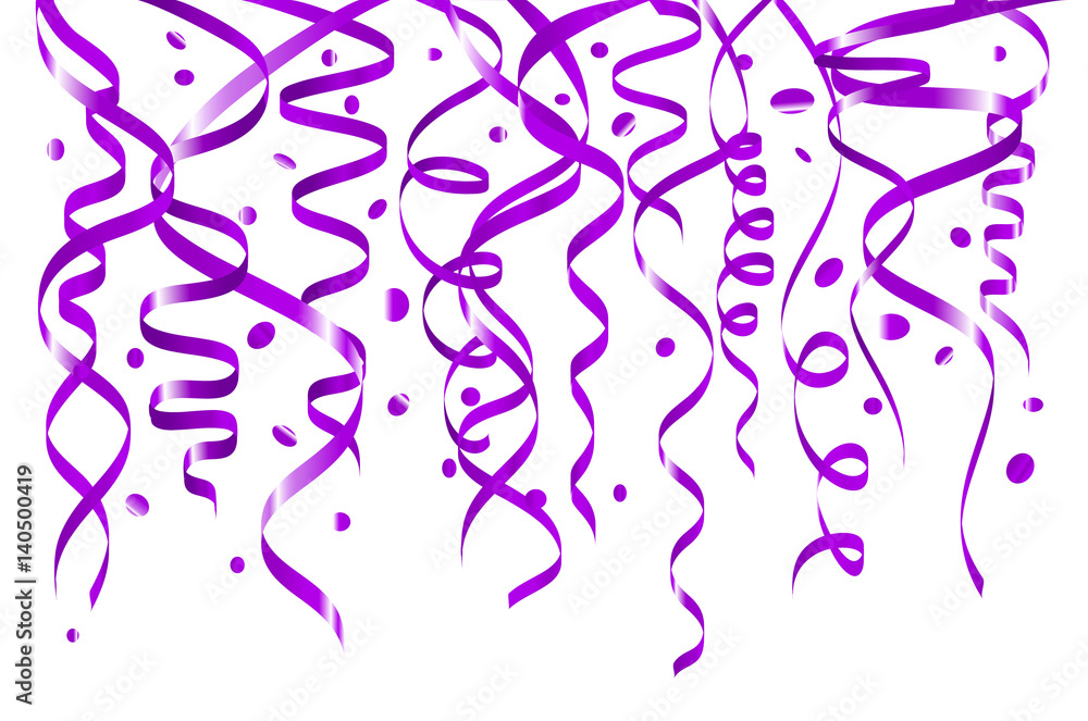 purple glitter frame background Celebration white background template ...