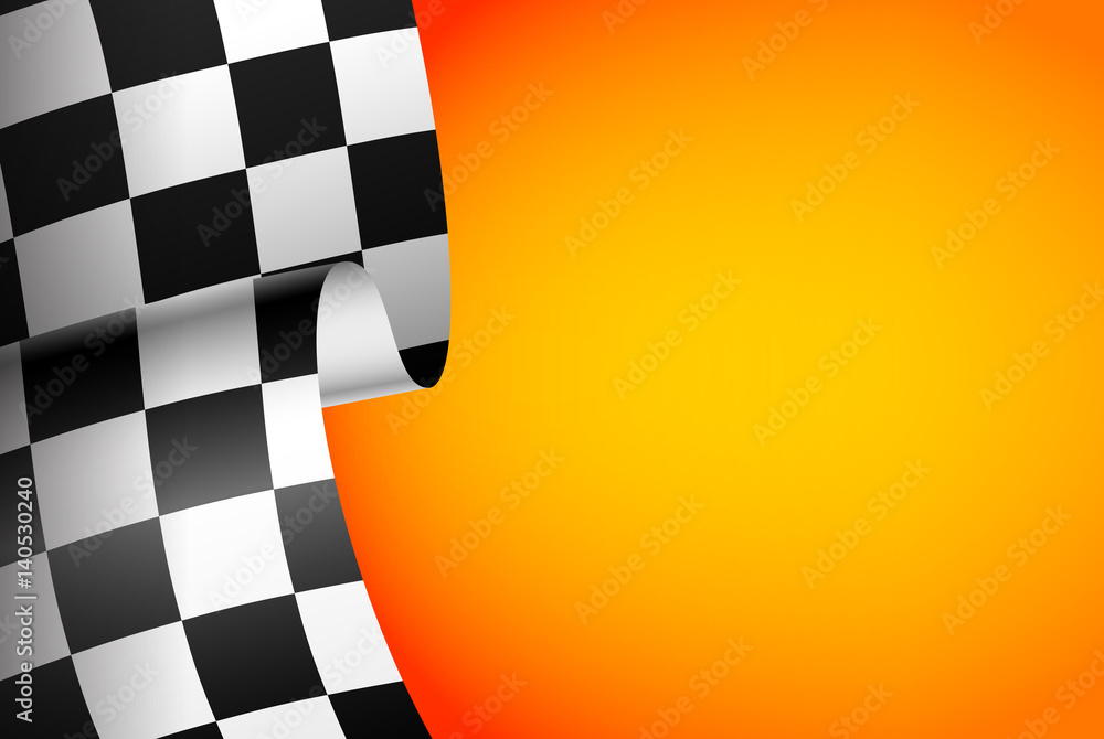 Yellow racing background Stock-Vektorgrafik | Adobe Stock