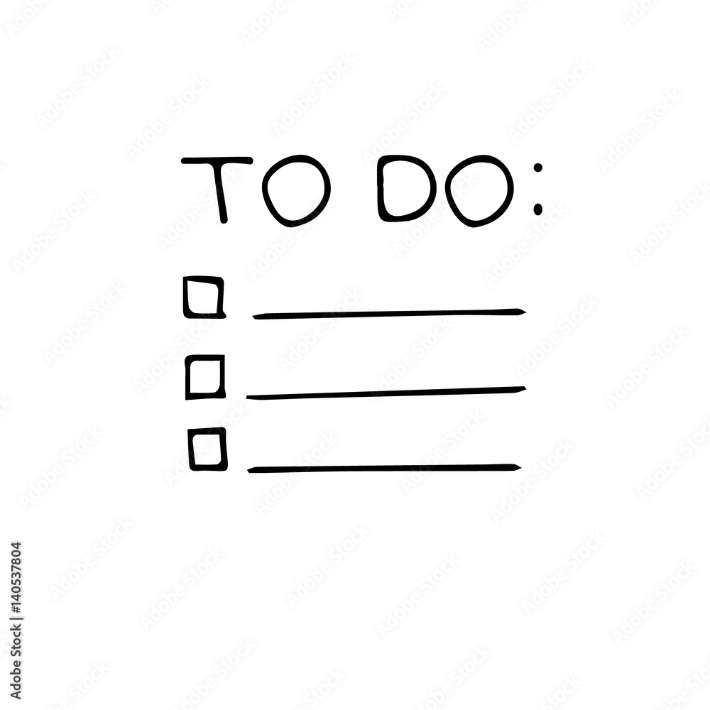 Check list, task list, to do list vector icon with checkmarks and check ...