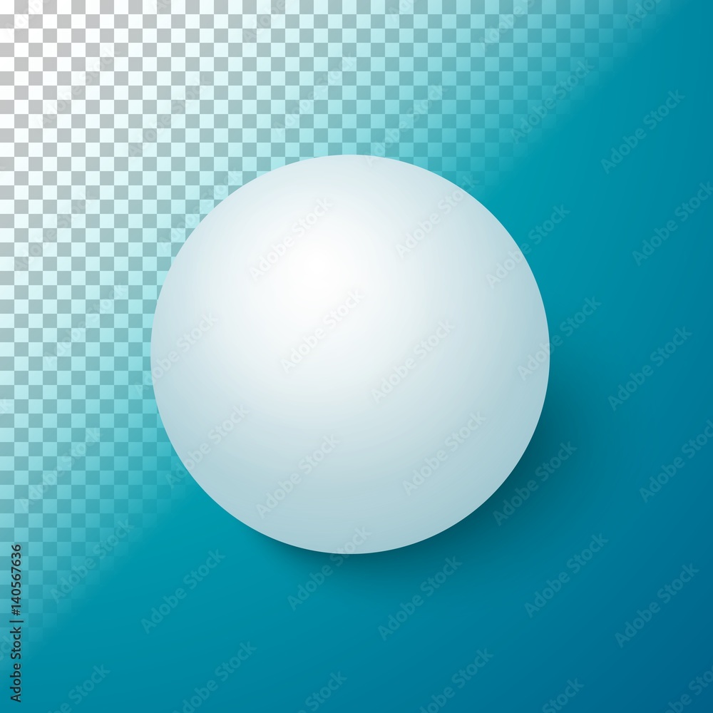 Illustration of Photorealistic Vector Ball Set Template Isolated on ...