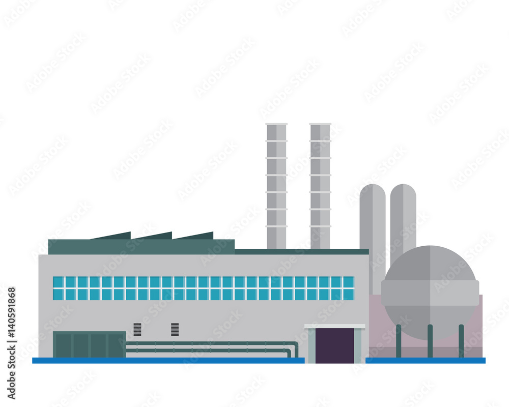 Modern Industrial Factory and Warehouse Logistic Building, Suitable for ...