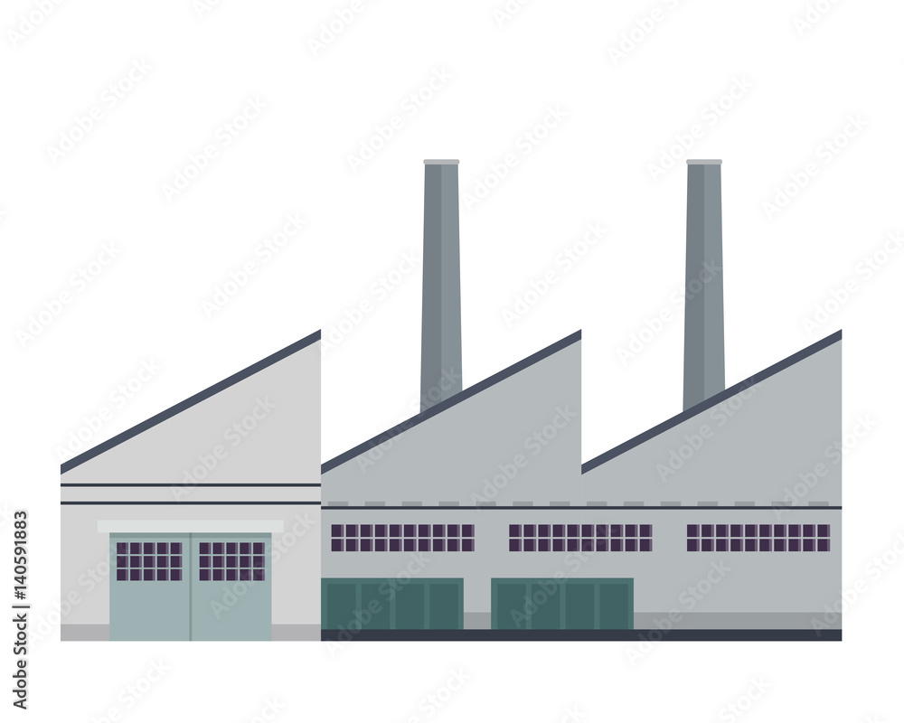 Modern Industrial Factory and Warehouse Logistic Building, Suitable for ...