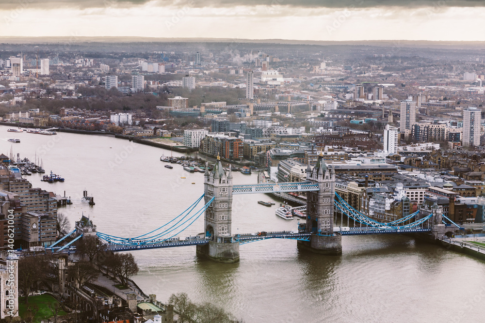 River Thames From Above