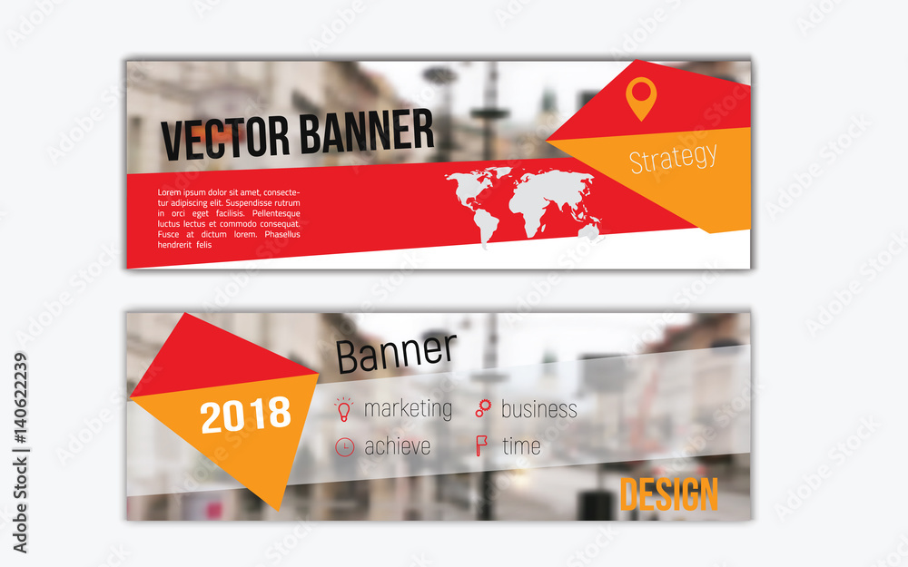 Horizontal Banner Design Sample