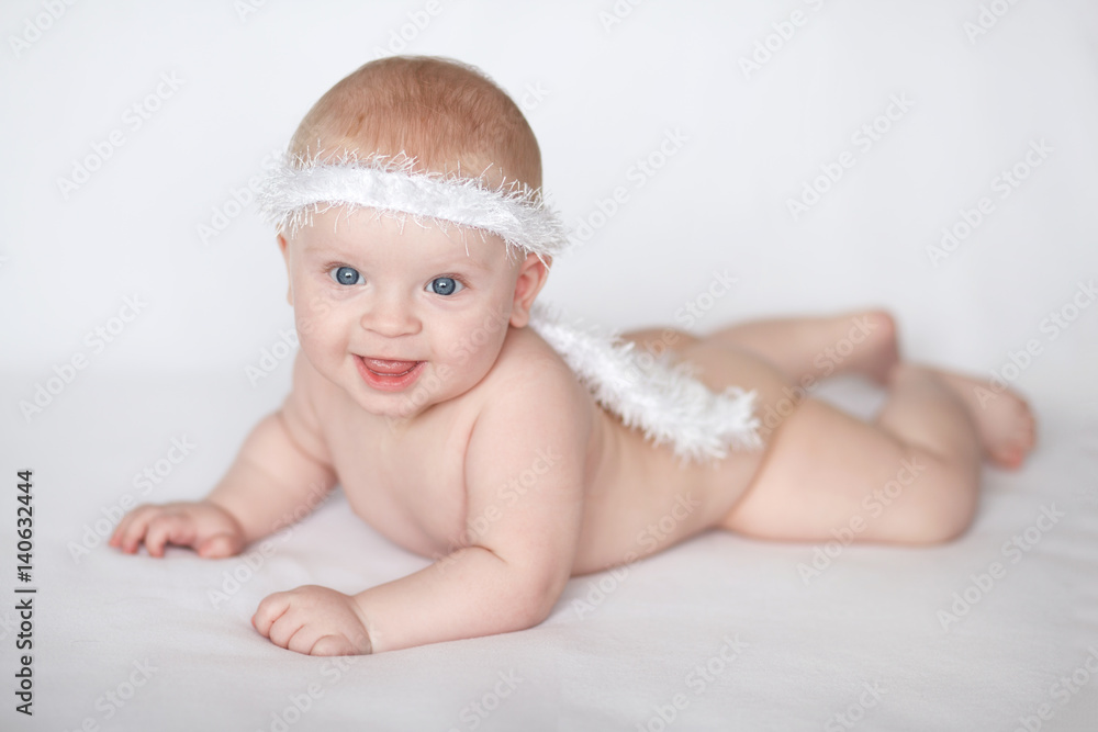 Angel baby Stock Photo | Adobe Stock