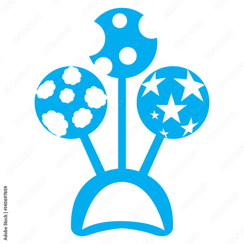 Isolated baby shaker on a white background, Vector illustration Stock ...