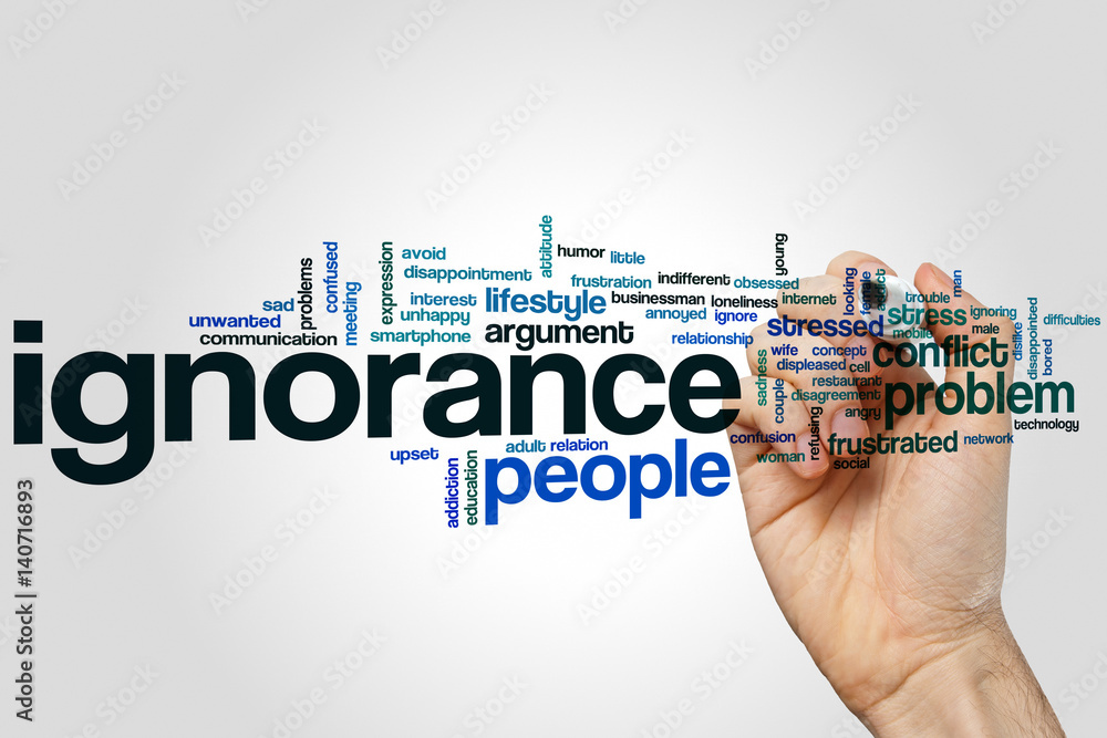 Ignorance Word