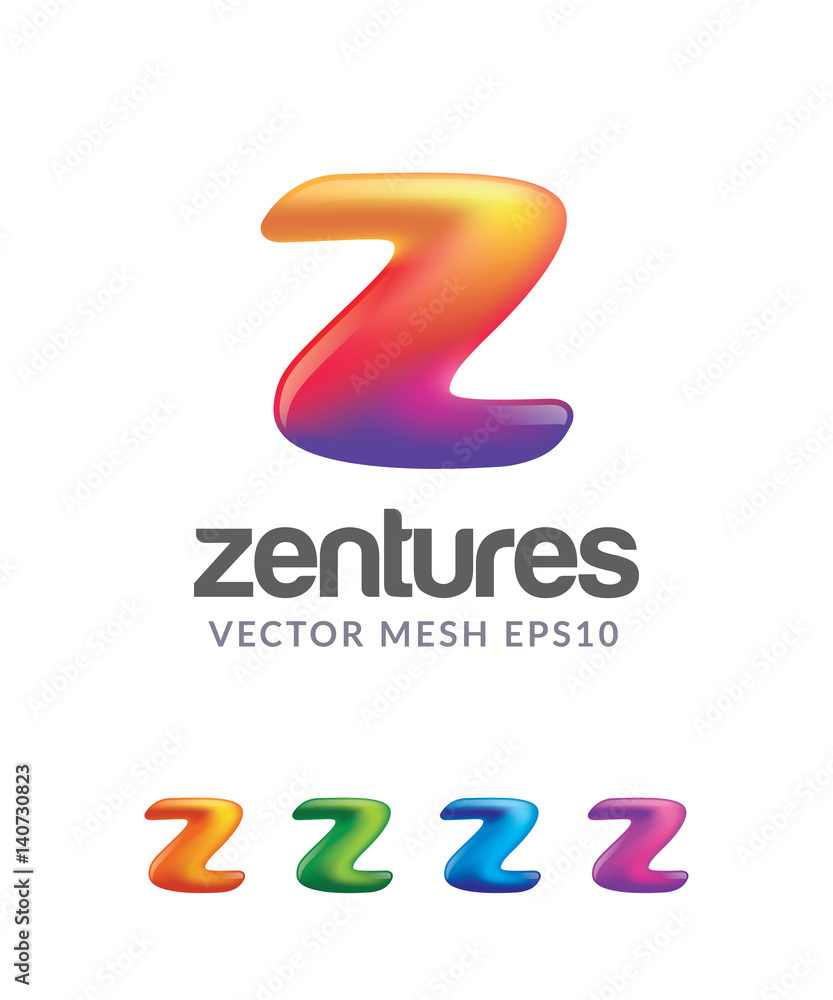 Letter Z Logo Stock-Vektorgrafik | Adobe Stock