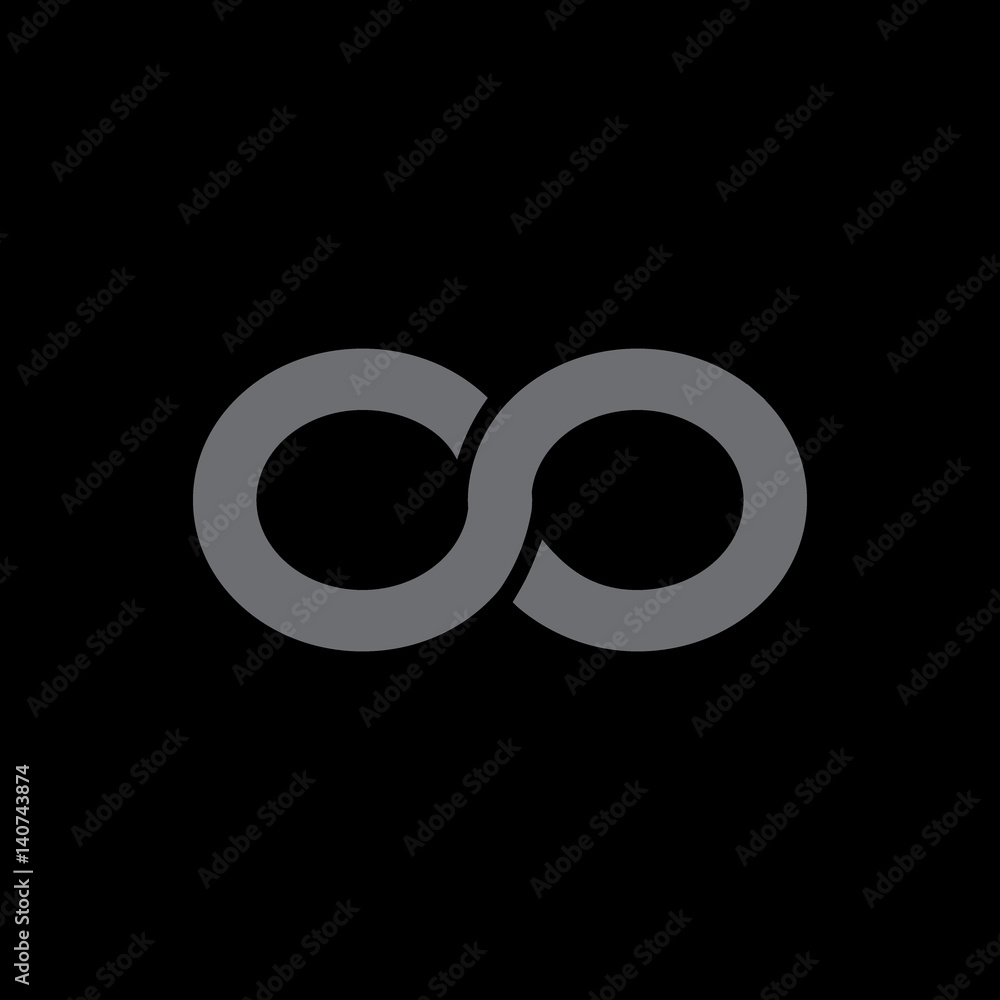 Infinity symbol isolated Stock Vector | Adobe Stock