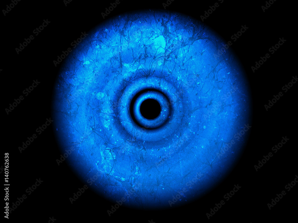 horror blue demon eye Stock-Foto | Adobe Stock