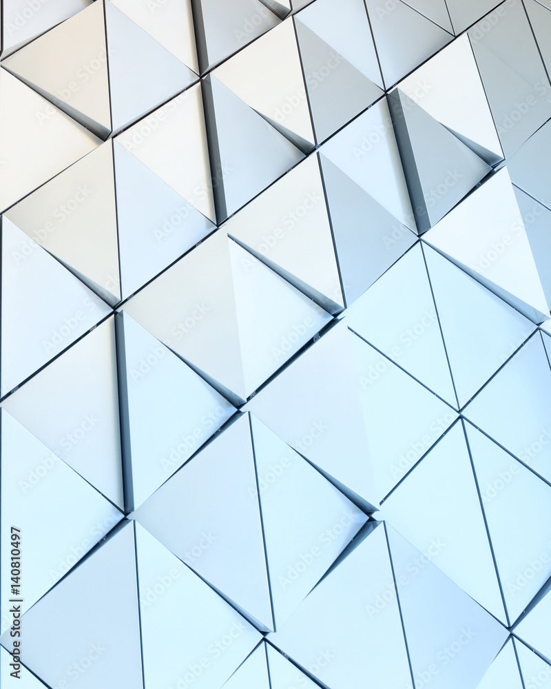 Abstract 3d illustration acrchitectural texture of triangles Stock ...