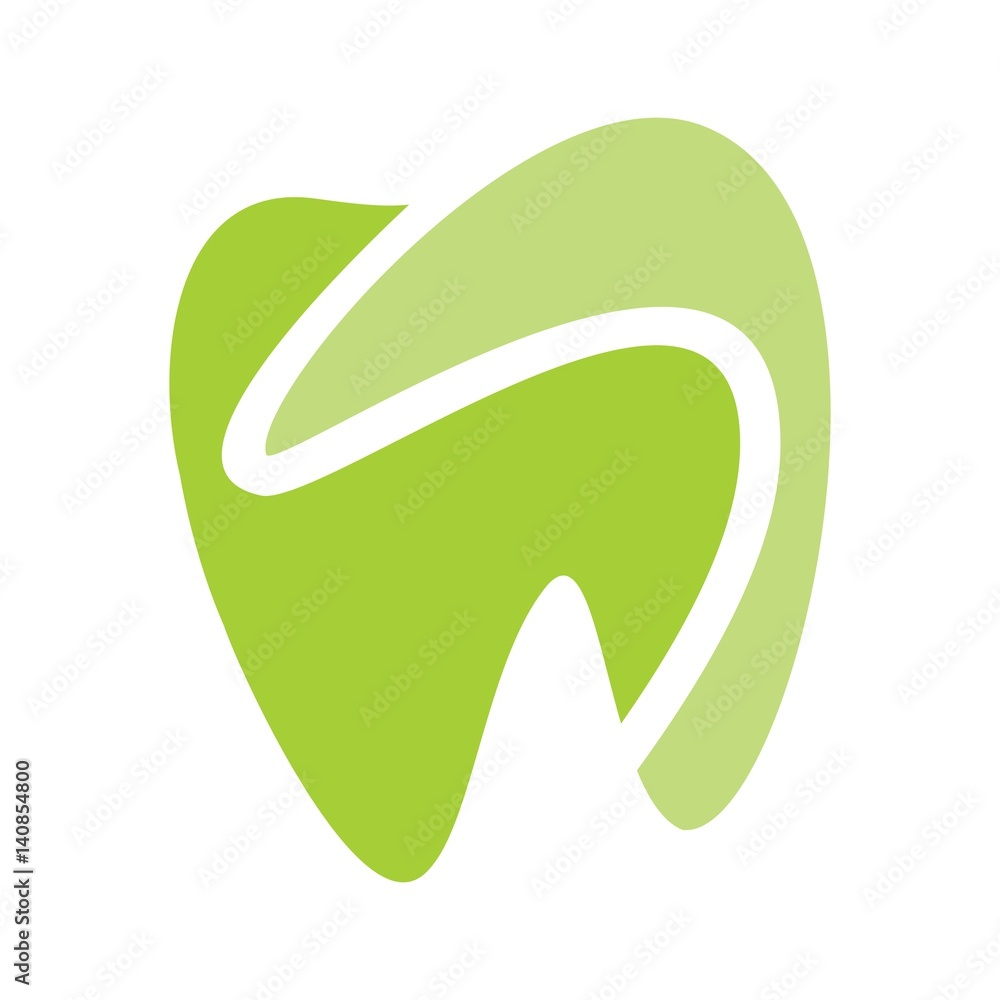dental logo vector. letter S inside tooth symbol. Stock Vector | Adobe ...