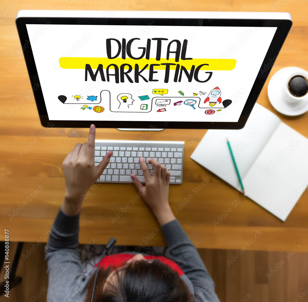 DIGITAL MARKETING new startup project , Interactive channels , Business ...