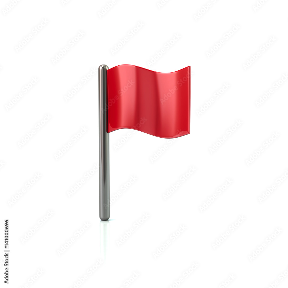 Red flag icon Stock Illustration | Adobe Stock