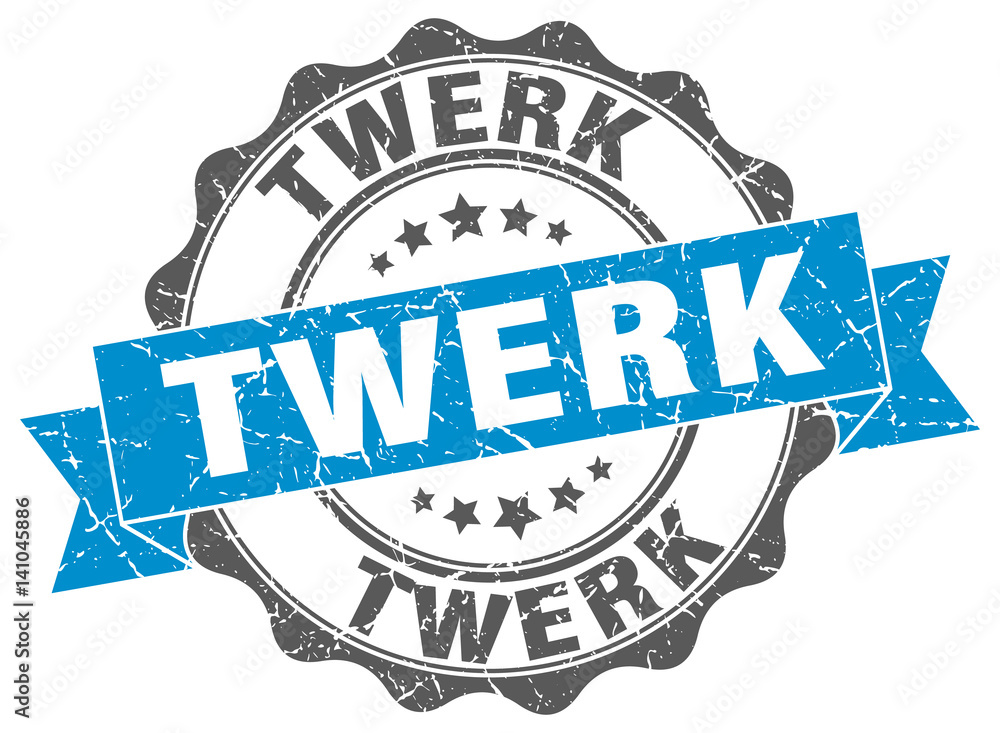 twerk stamp. sign. seal Stock Vector | Adobe Stock