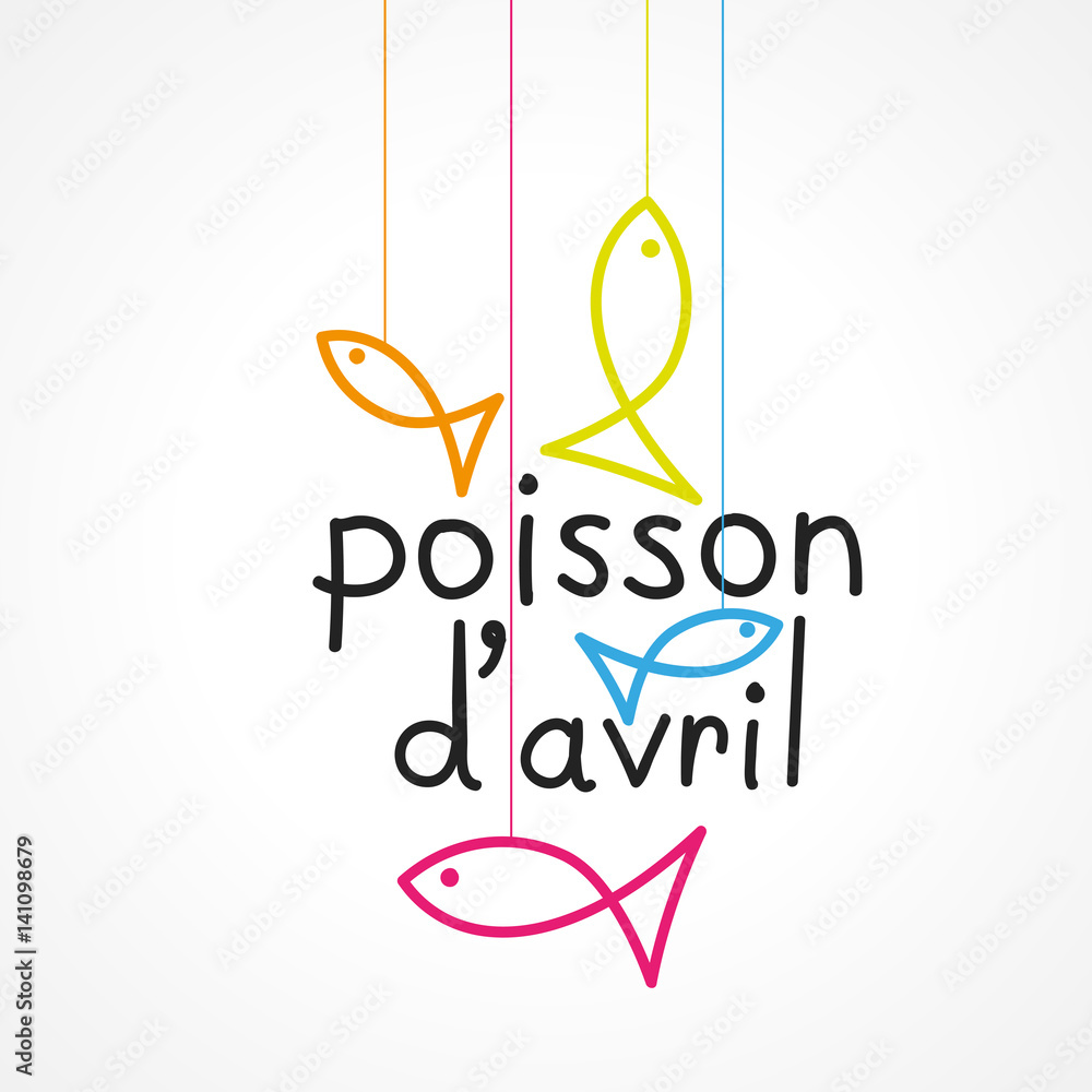 Vecteur Stock poisson d'avril | Adobe Stock