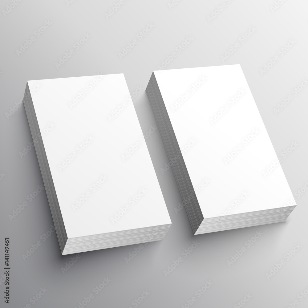 blank business card mockup presentation design Stock Vector | Adobe Stock