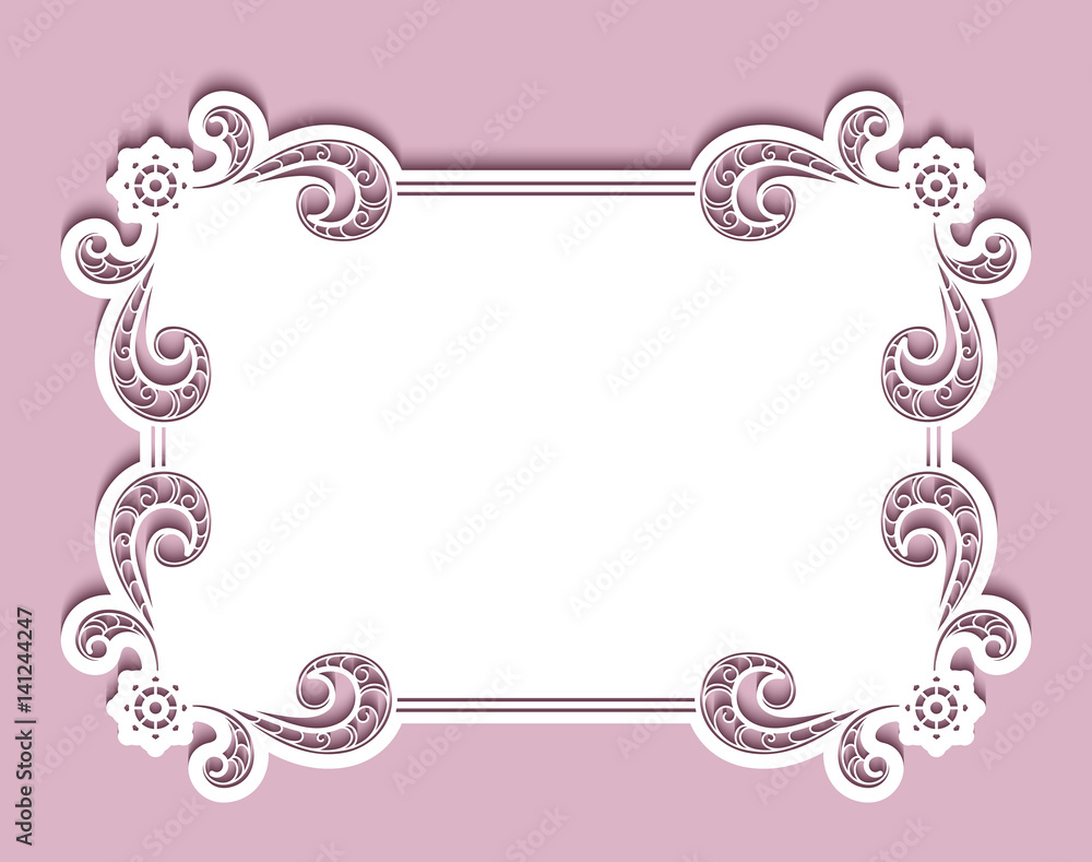 Lace Frame Clip Art