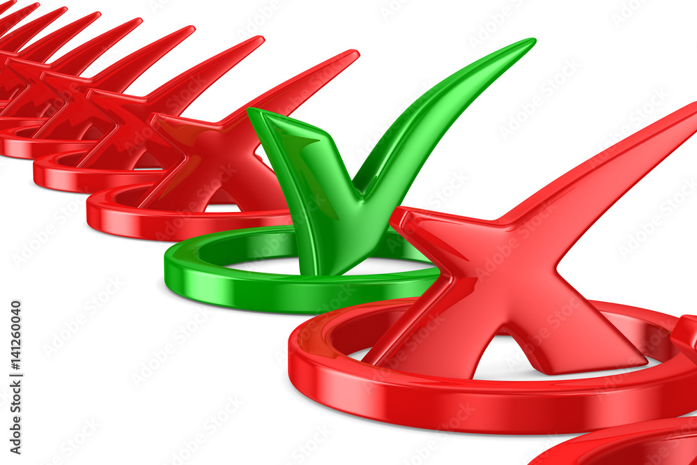 big positive symbol on white background. Isolated 3D image Stock Photo ...