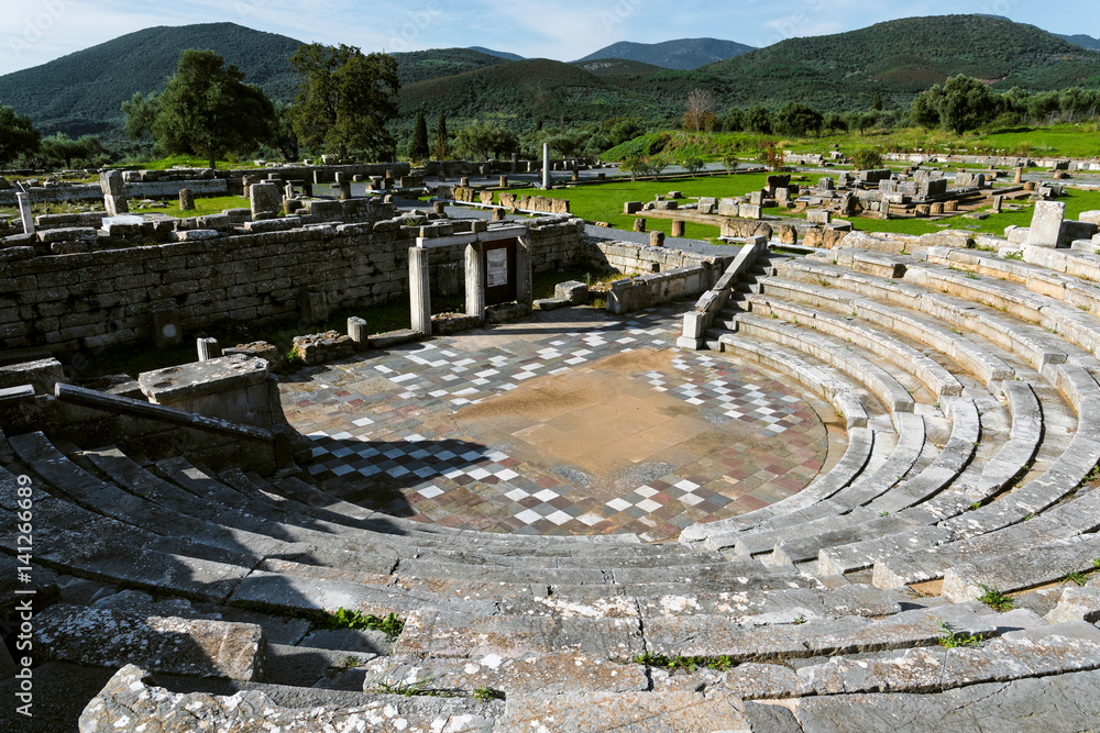 The Ekklesiasterion of the Asklepieion in the archaeological site of ...