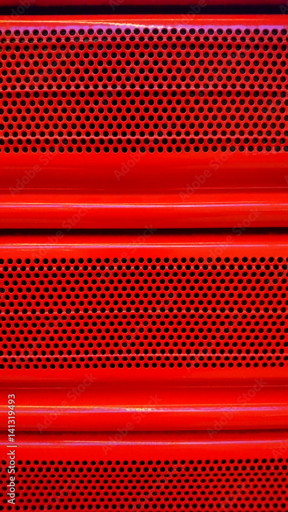 Rolling shutter metal door texture Stock Photo | Adobe Stock