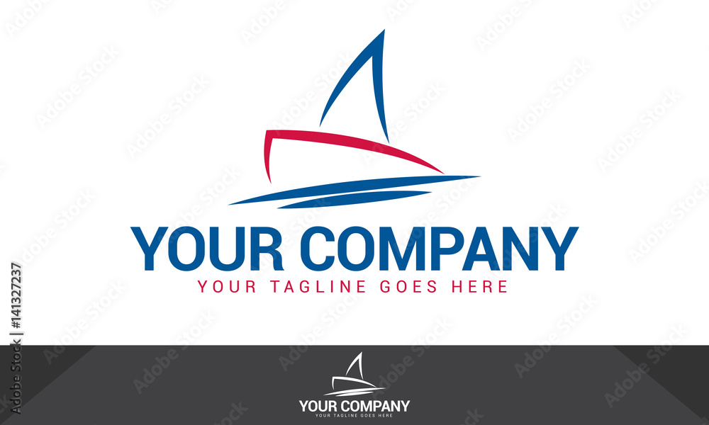Ship logo, ship vector, ship logo template Stock Vector | Adobe Stock