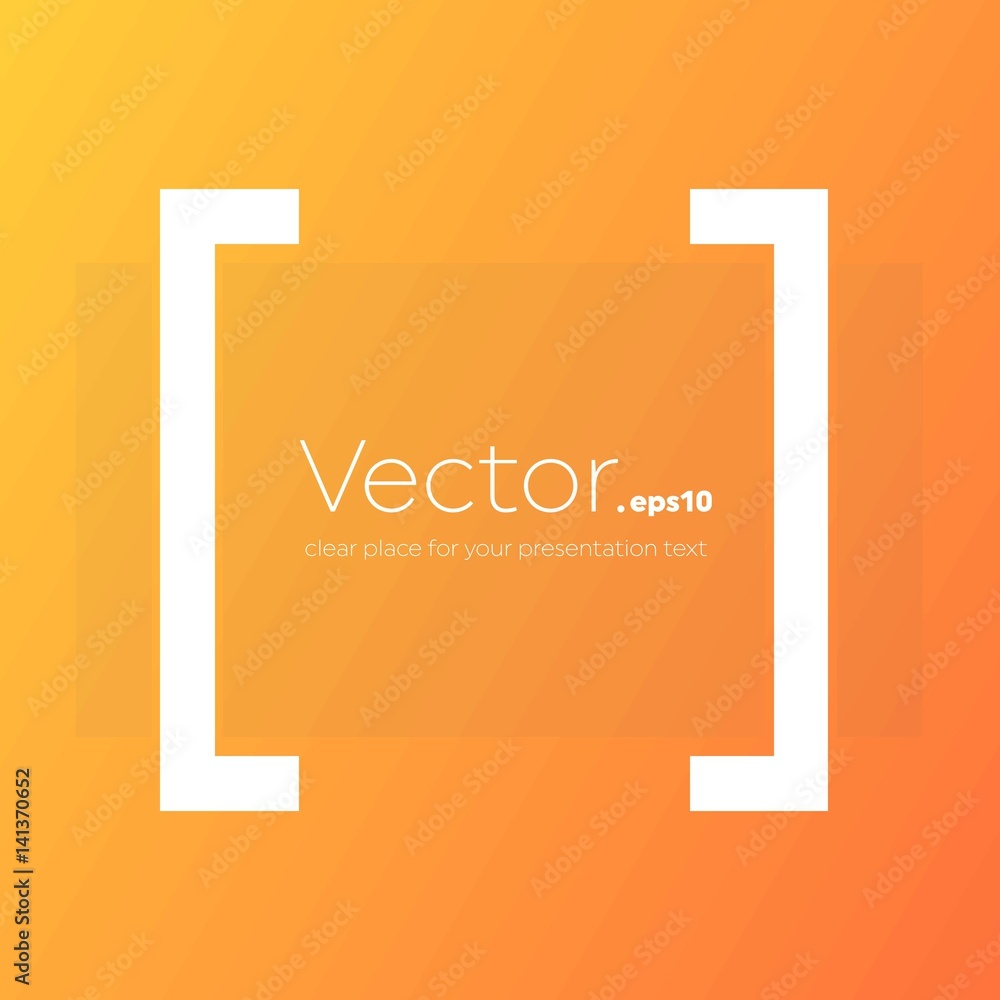 Abstract concept vector empty speech square quote text bubble. For web ...