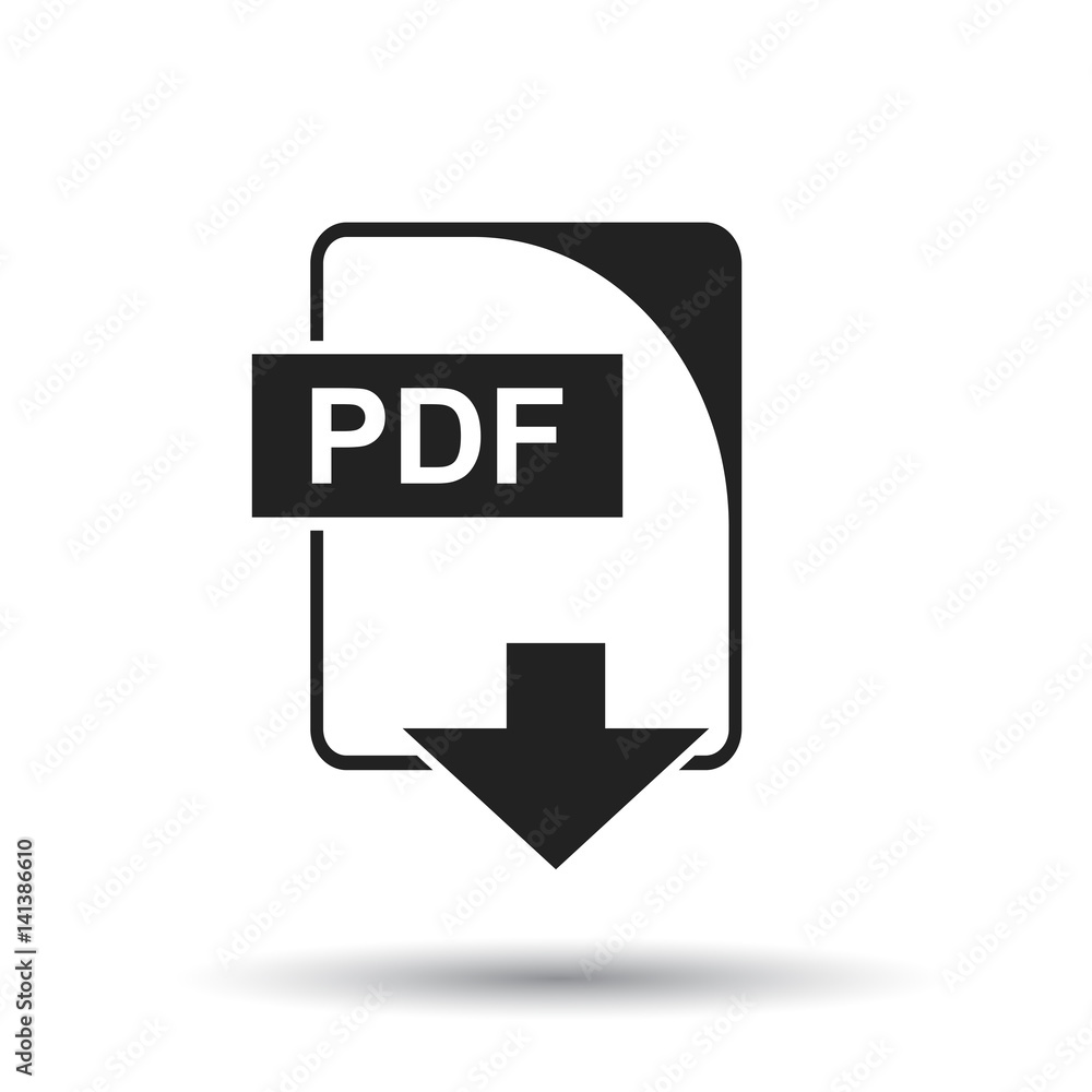 Adobe Reader Icon Flat