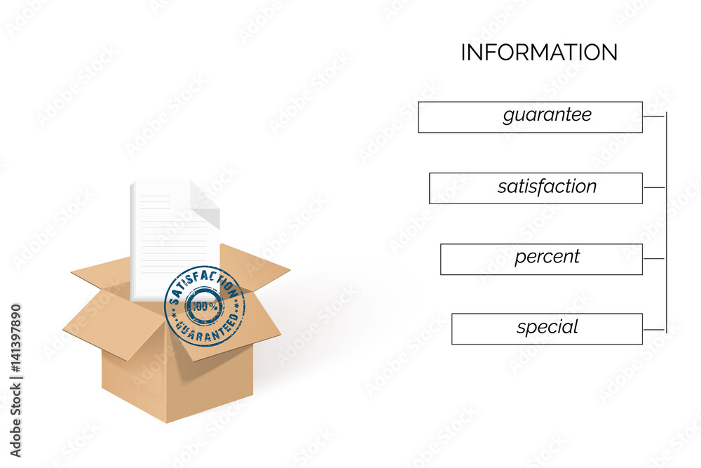 Box storage documents Stock Vector | Adobe Stock
