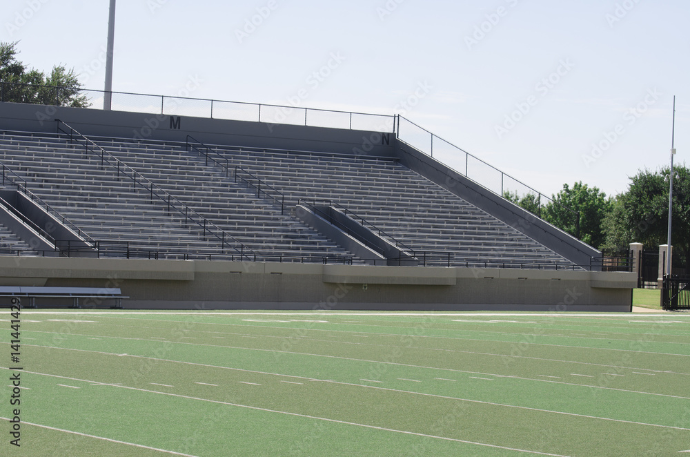 Empty Football Stands