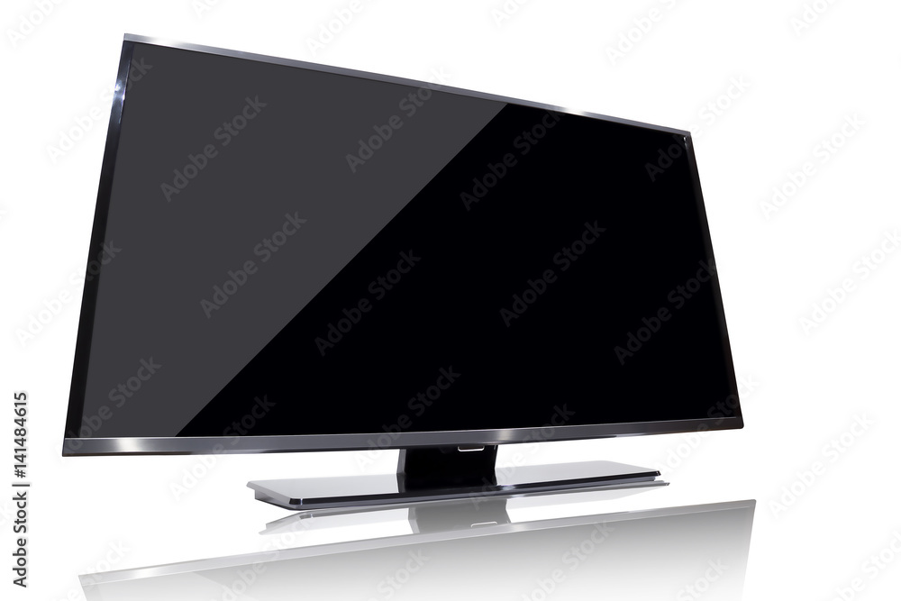 TV, monitor, screen isolated on white background. Stock Photo | Adobe Stock