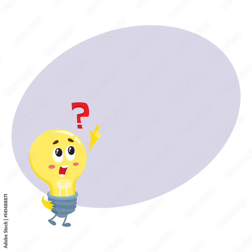 Animated Question Mark Face