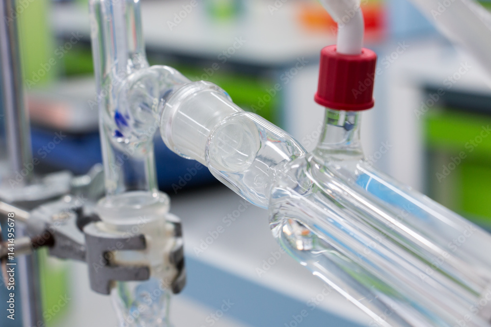 Separating the component substances from liquid mixture with ...