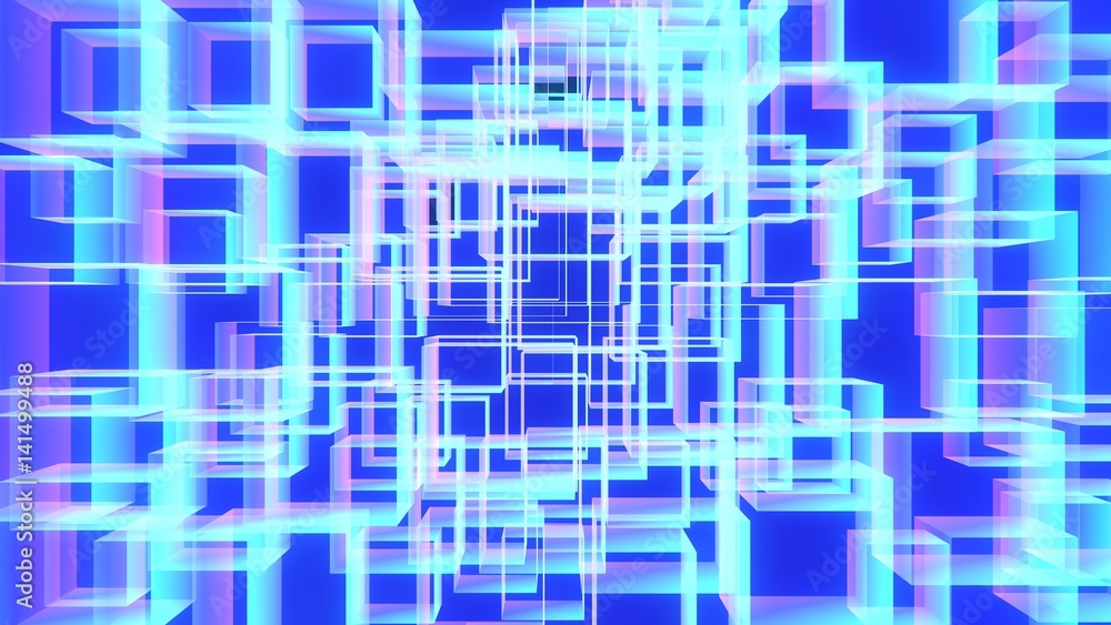 Square box abstract background Stock Illustration | Adobe Stock