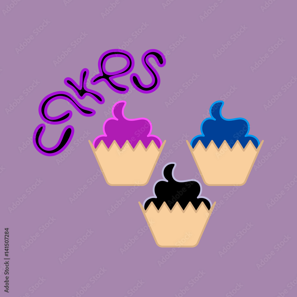 Baking logo. Cake logo template design vector Stock Vector | Adobe Stock