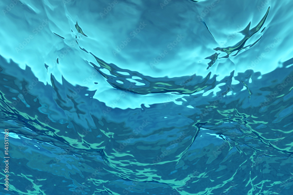 Underwater Looking Up