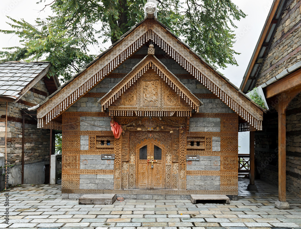 Jagti Patt Temple in Naggar Castle - Himachal Pradesh, Northern India ...
