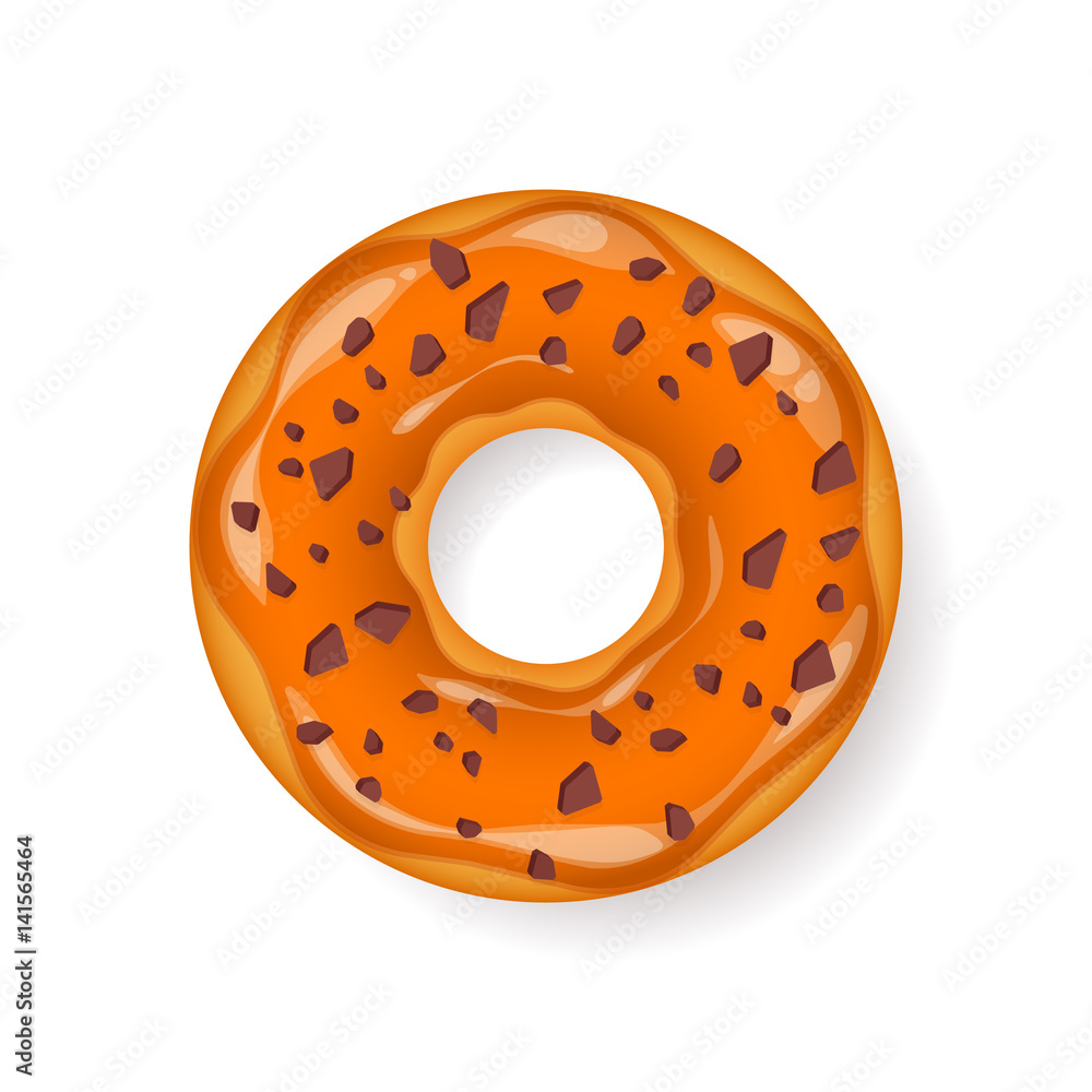 Donut, begel with cream. Cookies,cookie cake. Sweet dessert. with sugar ...