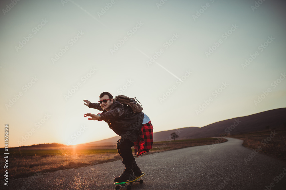 Skateboarding is life Stock Photo | Adobe Stock